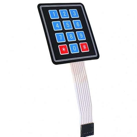 Buy X Matrix Membrane Switch Keypad Keys Online Fast Shipping Shokitech