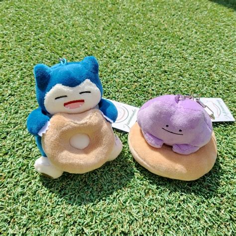 크리스피크림도넛x포켓몬 포켓몬도넛키링 후기 [잠만보 메타몽] 네이버 블로그