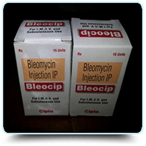 Head And Neck Cancer Bleocip Bleomycin Injection Prescription