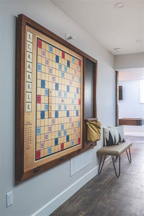 How To Make A Diy Giant Wall Scrabble Game Board Artofit