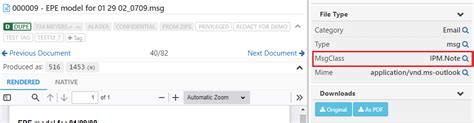 what are outlook message classes msg files and how does goldfynch use