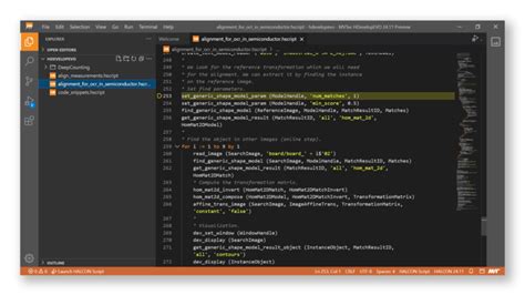 HDevelopEVO The Evolutionary HALCON Experience MVTec Software