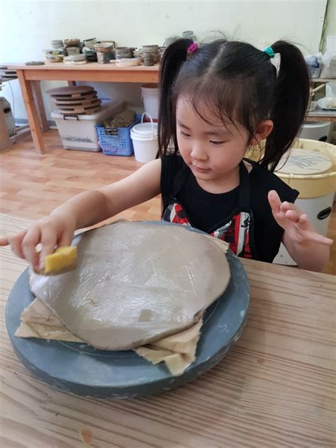 의정부 아이와 가볼만한 곳 유아도자기 수업 한을 도예 공방 네이버 블로그