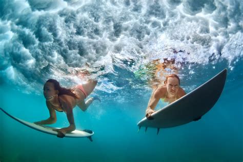 How To Duck Dive A Surfboard
