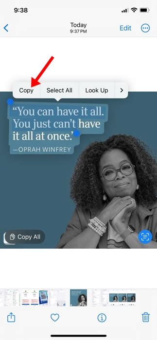 How To Extract And Copy Text From An Image On Iphone