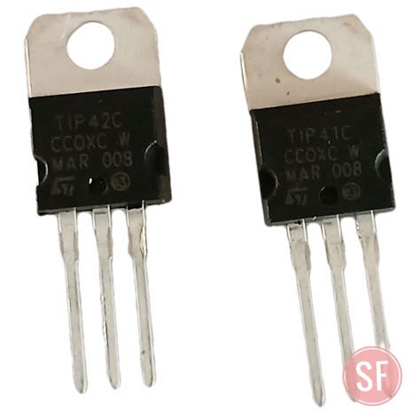 Jual Transistor Tr Tip41 Tip42 Merk St Npn Pnp Shopee Indonesia