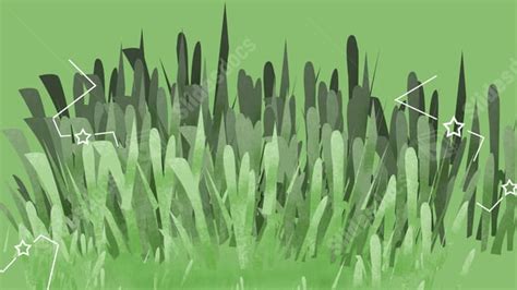 Green Grass Painted Cyan Creative Powerpoint Background For Free Download Slidesdocs
