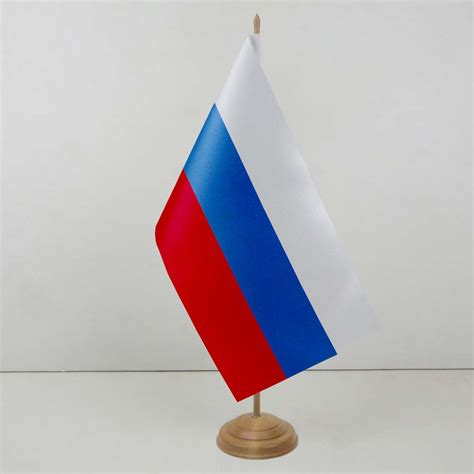 настольный флажок России купить флажки стран мира
