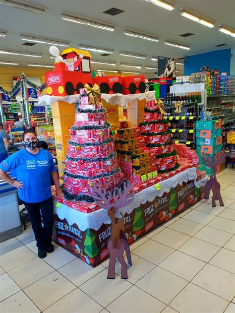 Natal Com Nestlé Exposição De Mercadoria Ideias De Exposições