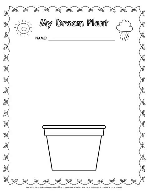 Planting Worksheets