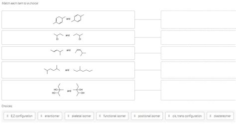 Solved Match Each Item To A Choice And Choices Chegg Com