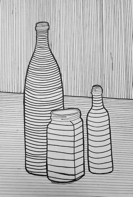 Cross Contour Drawing