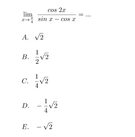 Limit Trigonometri Dan Latihan Soal Yang Disertai Pembahasannya Kumparan Com