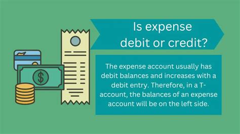 Expense Debit Or Credit Financial Falconet