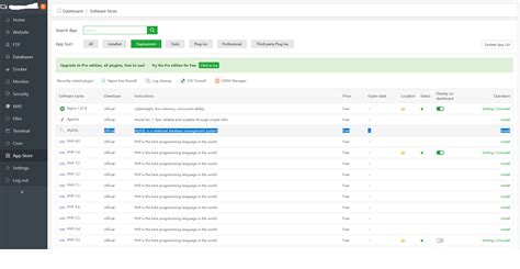 How Install Mysql Compatible With Php 5217 Aapanel Free Hosting