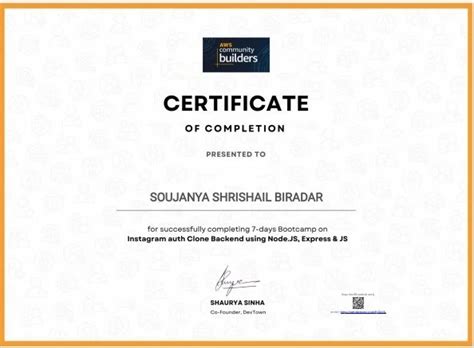 Soujanya Biradar On Linkedin Nodejs Expressjs Awscommunity Learningjourney