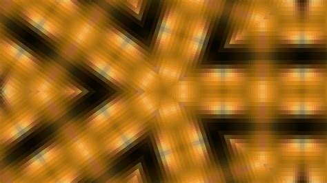 Orange Color Tile Pattern Rotation Kaleidoscope Animation 20614236