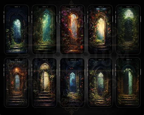 Doors To Other Worlds Dark Academia Phone Backgrounds Romantic