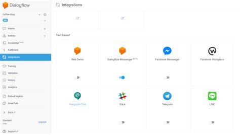 Dialogflow Messenger Metric Labs