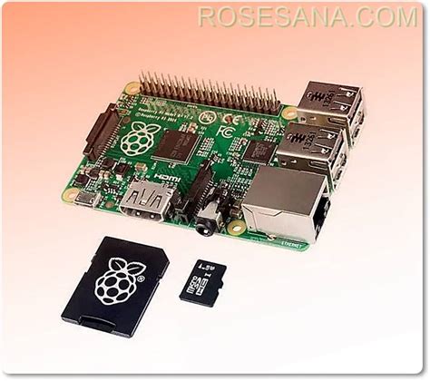 2r Hardware And Electronics Raspberry Pi Model B With 8gb Micro Sd Card