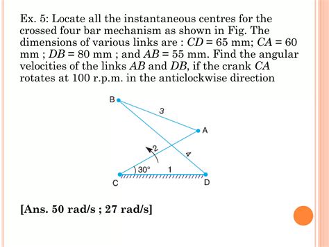 Icr Velocity Analysis Graphical Method Theory Of Machine Pdf