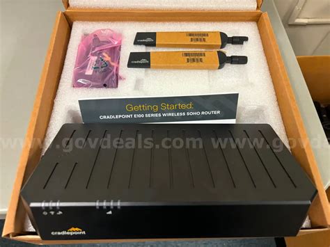 Cradlepoint E100 Series Router New In Box Allsurplus