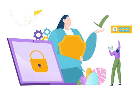 Network Security Web Safety Protection By Password Access Vector