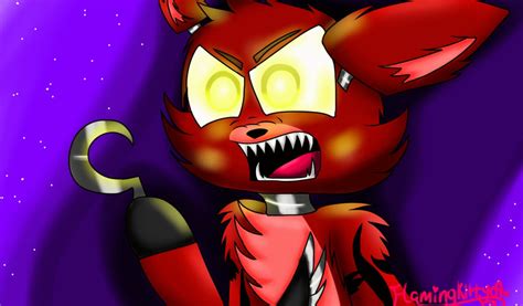 Fnaf Foxy Fan Art By Flamingkitty09 On Deviantart