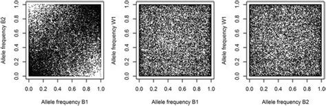 Pairwise Comparisons Of Allele Frequencies In The Three Layer Lines
