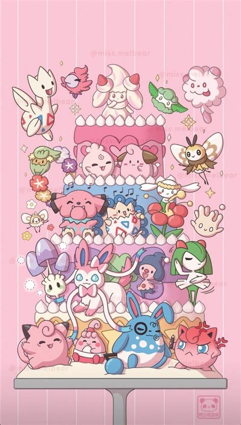 Fairy Type Pokémon Wallpapers Wallpaper Cave