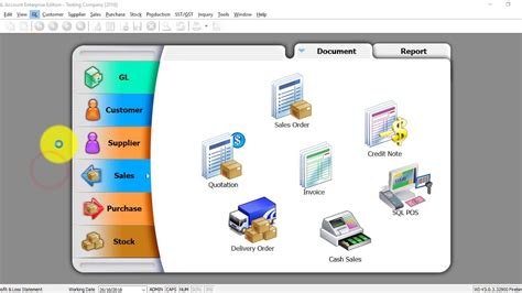 Sql Accounting Software Tutorial 047 Project And Branch Accounting