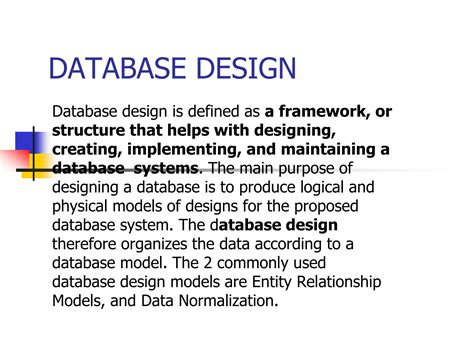 Solution Database Design Studypool
