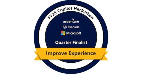 Fy25 Copilot Hackathon —quarter Finalist Was Issued By Microsoft Global Uma Sesha Sai Chinta
