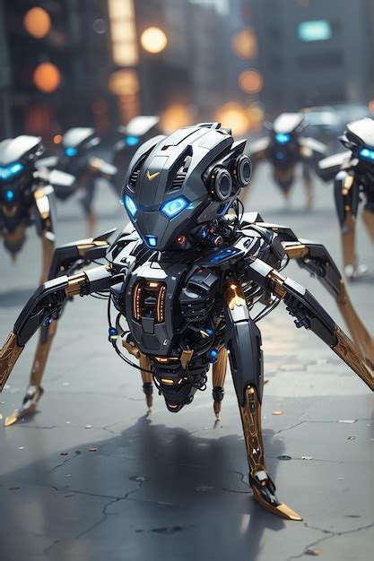 Premium Ai Image Nanobot Swarm Manipulator A Futuristic Superhuman