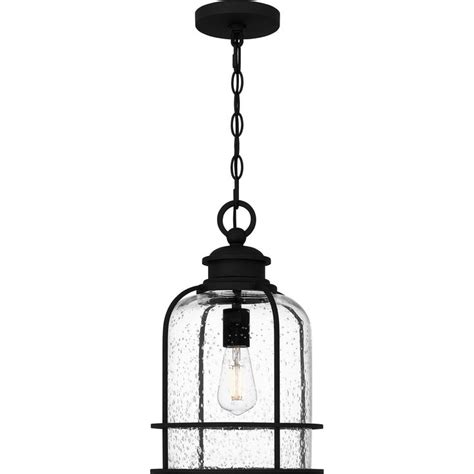 Bowles Pendant1000 L X 1000 W X 1625 H Earth Black With Clear