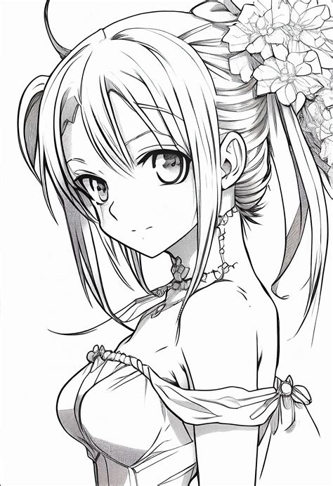 Learn To Draw An Easy And Cute Anime Girl In Pencil