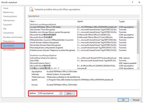 Vianmääritys Acrobat Pdfmaker Ongelmille Windowsin Microsoft Officessa