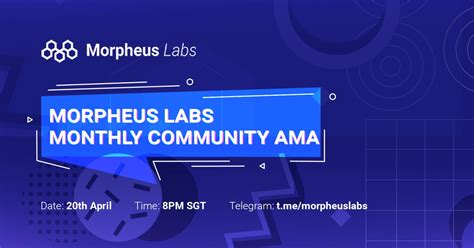 morpheus labs monthly community ama r morpheuslabs