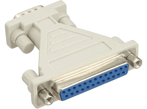 Inline Inline® At Adapter 25pol Sub D Buchse An 9pol Sub D Stecker