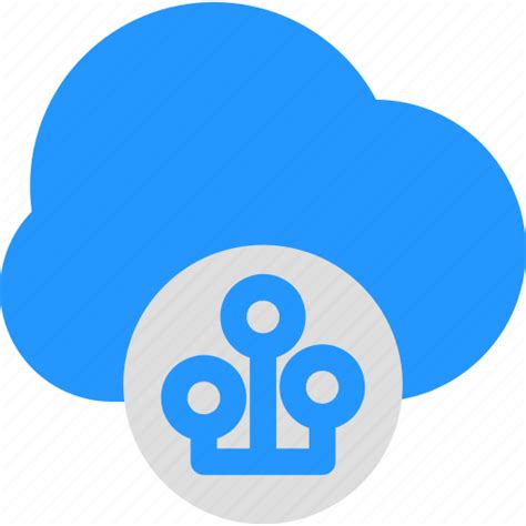 Cloud Data Network Server Database Icon Download On Iconfinder