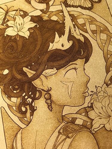 I Make Art With Science Magic And Fire Made On A Glowforge