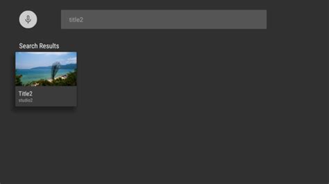 In App Search Function Implementation Android Tv App Hands On Tutorial