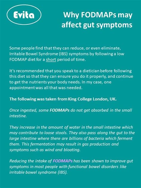 How Fodmaps Can Affect Gut Symptoms