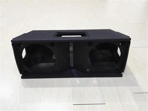 Double 10 Line Array Speaker Empty Cabinet Buy Line Array Speaker