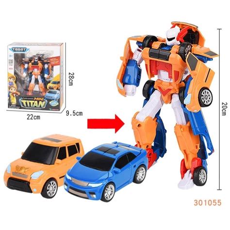 Hot Sale Tobot Brother Transformation Toys Korea Anime Deformed Robot Car Action Figure Toys