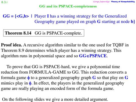 ppt pspace completeness powerpoint presentation free download id