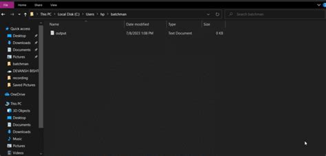 Efficient Directory Deletion With The Rd Command Batch Man