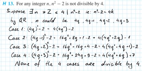 Discrete Math Quotient Remainder Theorem R Learnmath