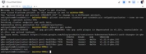 Create A Kubernetes Cluster Using Google Kubernetes Engine