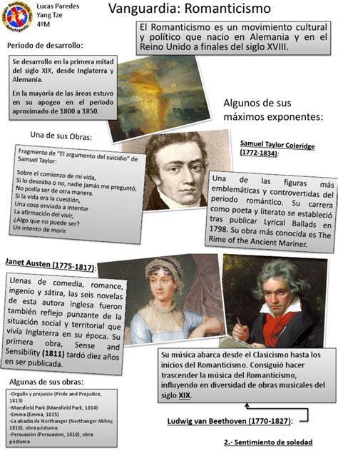 Vanguardia Romanticismo Pdf Musica Romantica Romanticismo